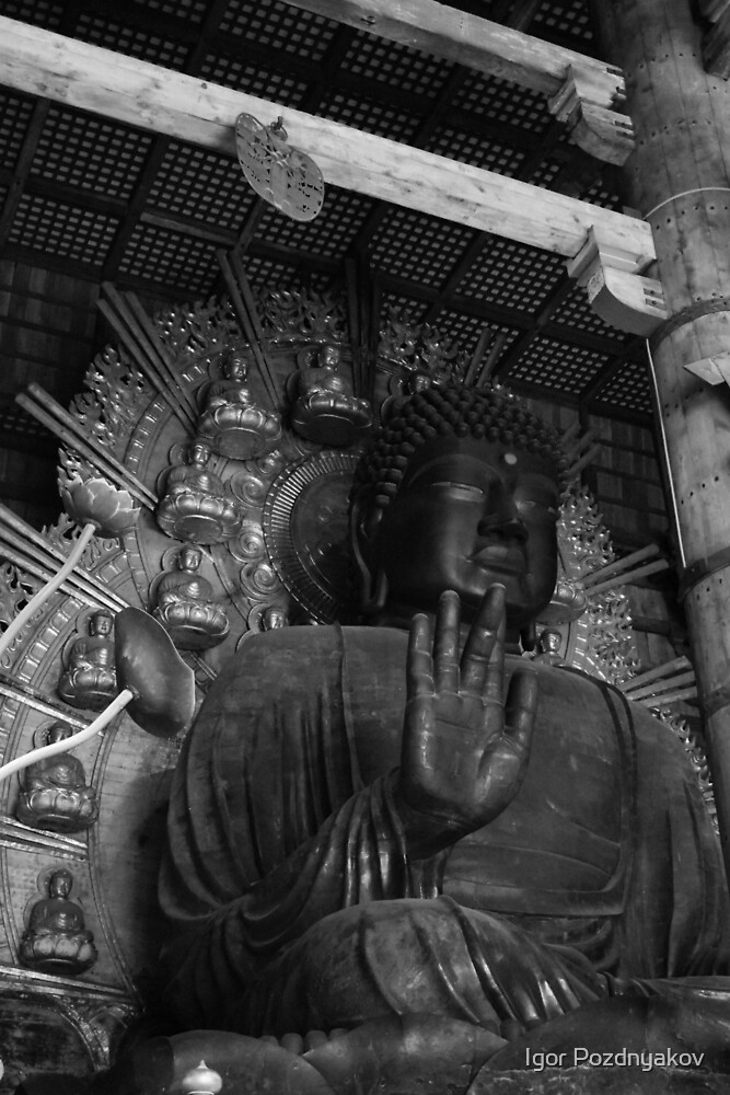 "Buddha. Todai-ji, Nara, Japan" by Igor Pozdnyakov | Redbubble