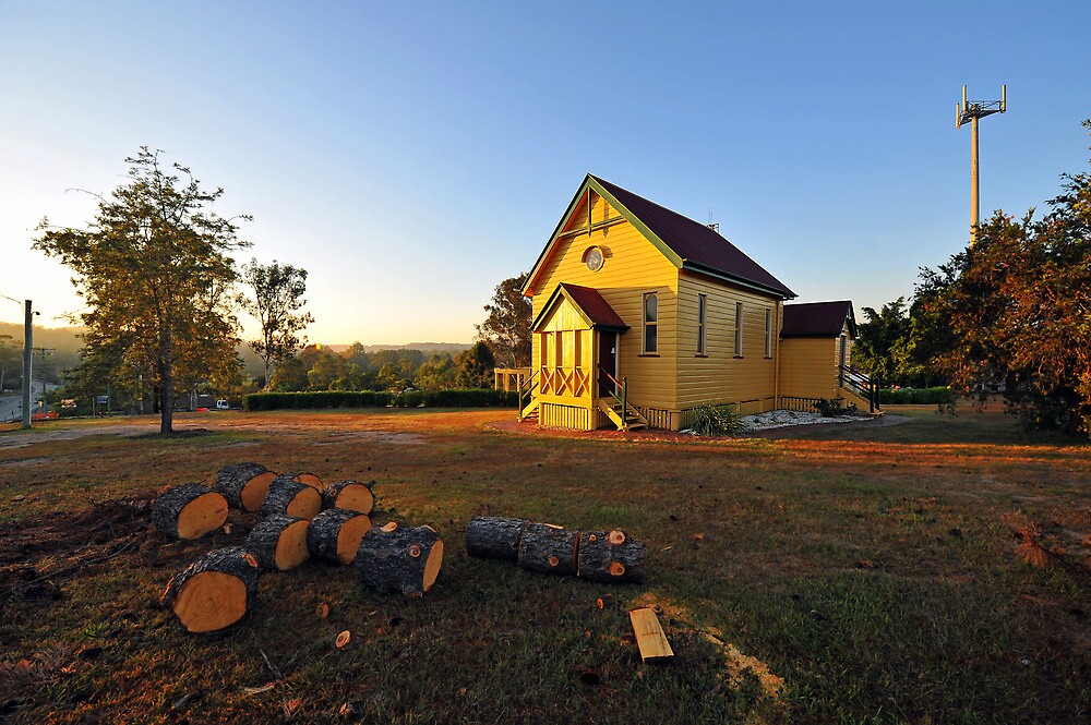 "The Old Church Of Samford, Queensland, Australia." by Ralph de Zilva ...