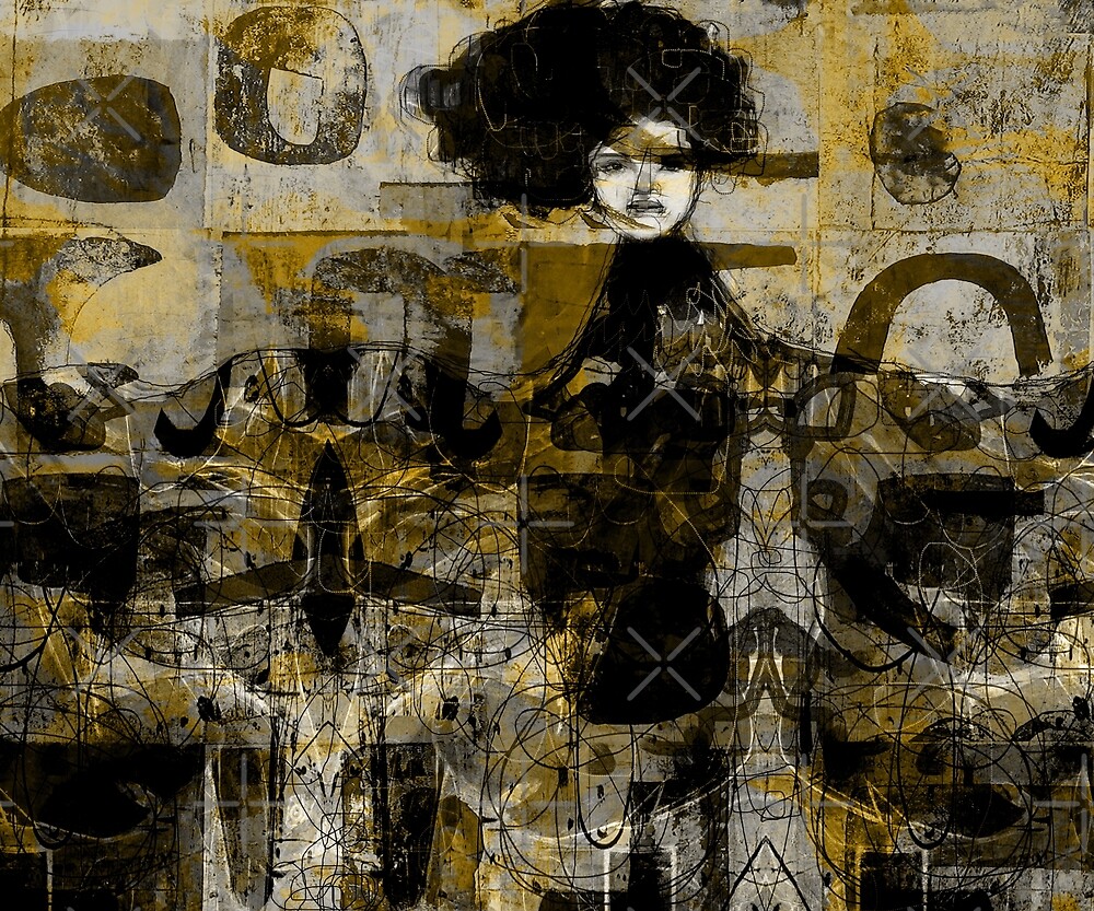 "Women inGrey Robe" by artbyjosesarang | Redbubble