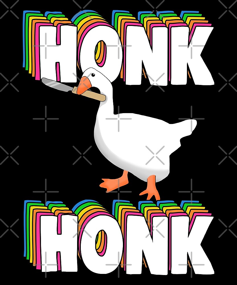 "Honk Honk Peace Was Never An Option Goose Knife Meme" by Barnyardy ...