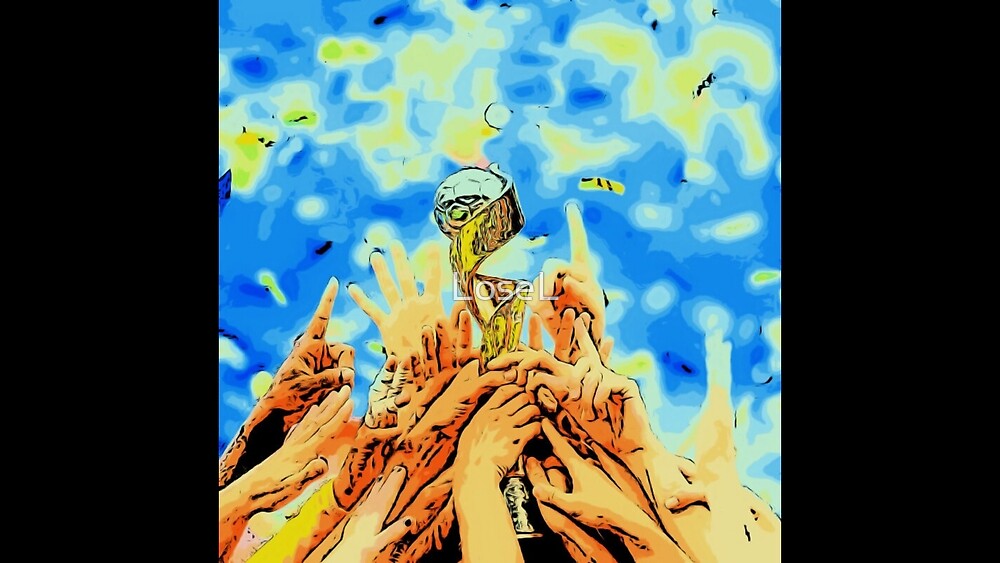 "USWNT Holding the 2019 World Cup" by LoseL | Redbubble