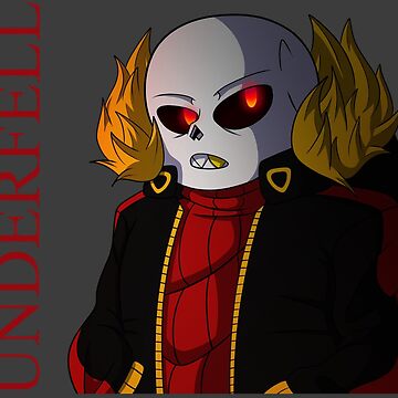 "Underfell Sans" Magnet for Sale by DBZExpert069 | Redbubble