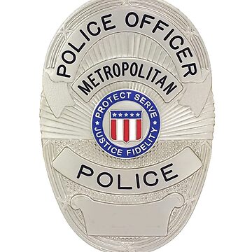 "Police Officer" Sticker for Sale by Lawrence Baird | Redbubble