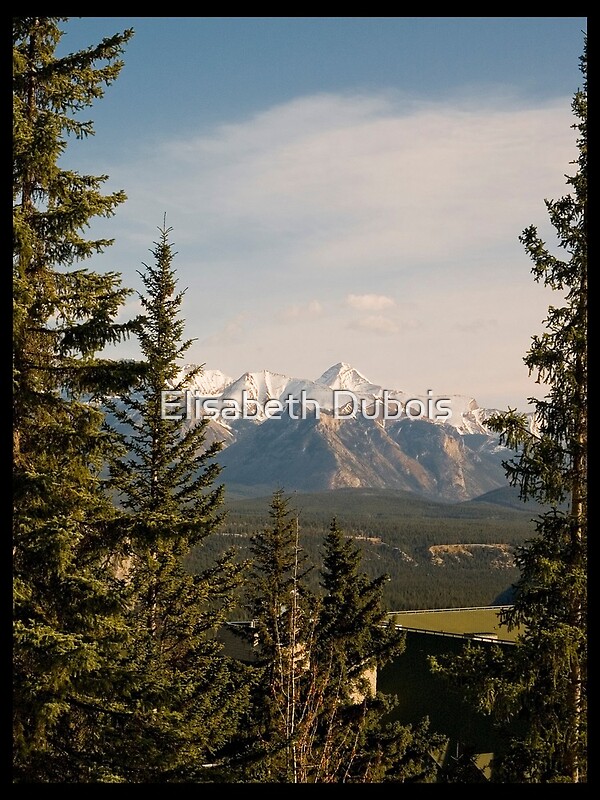 "A little bit of Banff series # 4" by Elisabeth Dubois | Redbubble