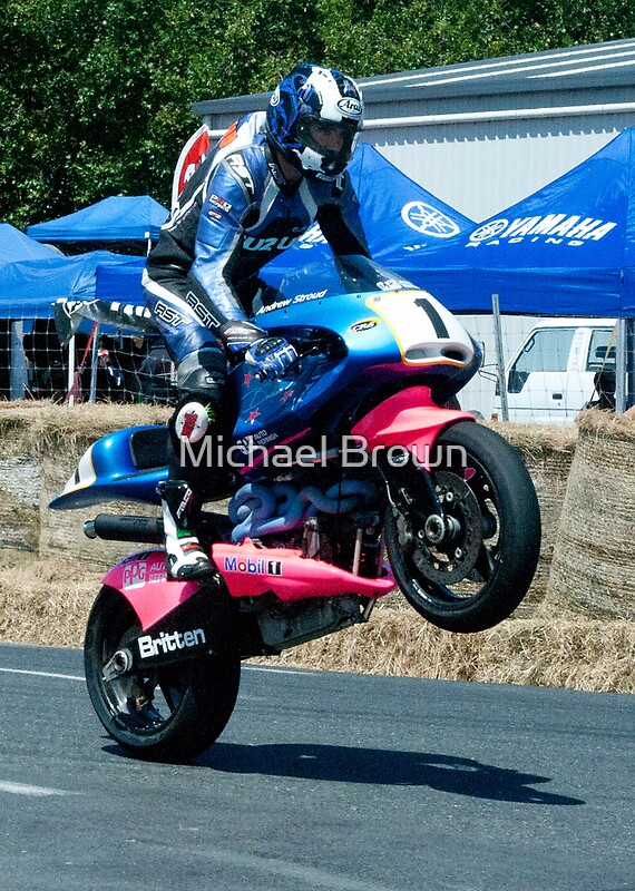 "The Britten Motorcycle" by Michael Brown | Redbubble