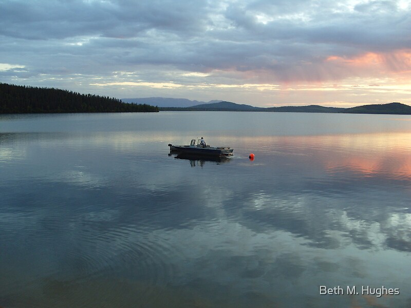 "George Lake Alaska" by Beth M. Hughes | Redbubble