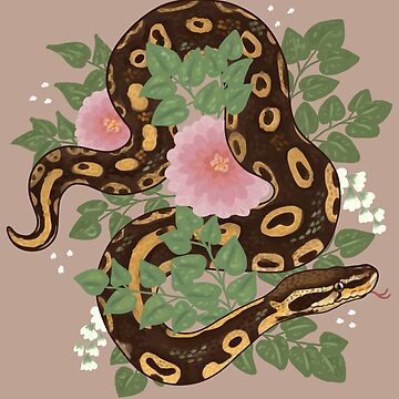 "Kit the Ball Python" Mask for Sale by Paige Penrose | Redbubble