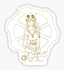 Girl Mechanic Stickers | Redbubble