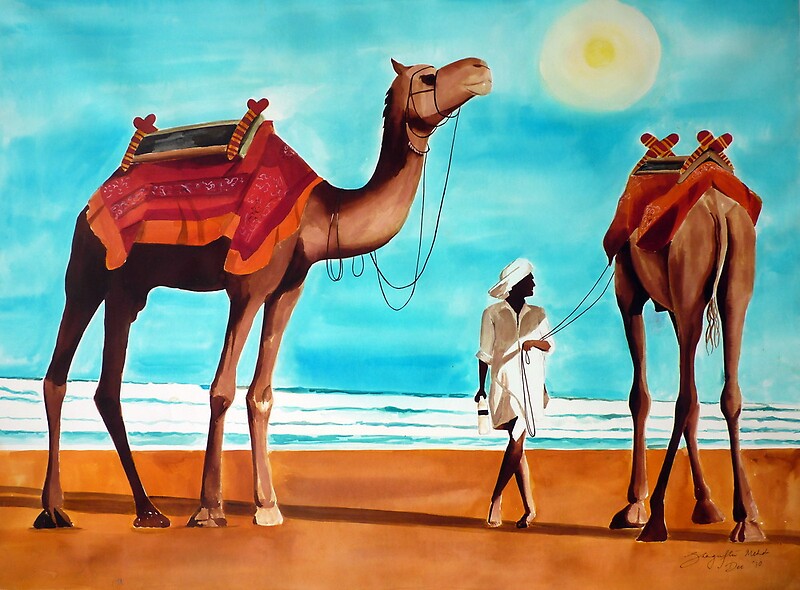 "Camel Man 2" by shagufta | Redbubble