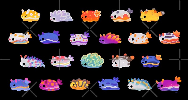 "Sea Slug Day" by pikaole | Redbubble