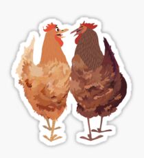 Chickens: Stickers | Redbubble