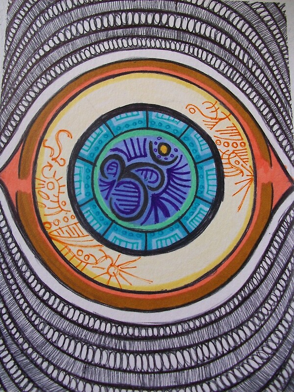 ""Anja: The Third Eye Chakra"" by Kaylee Hinrichs | Redbubble