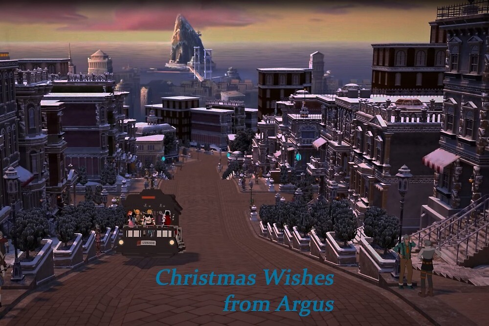 "Argus Christmas (RWBY Christmas Cards)" by HometownSciFi | Redbubble