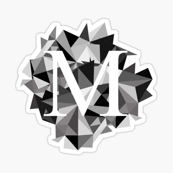 Letter M Stickers | Redbubble