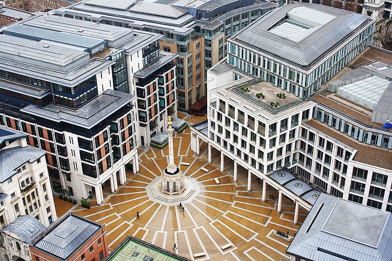 "Paternoster Square, London" by Dave Godden | Redbubble