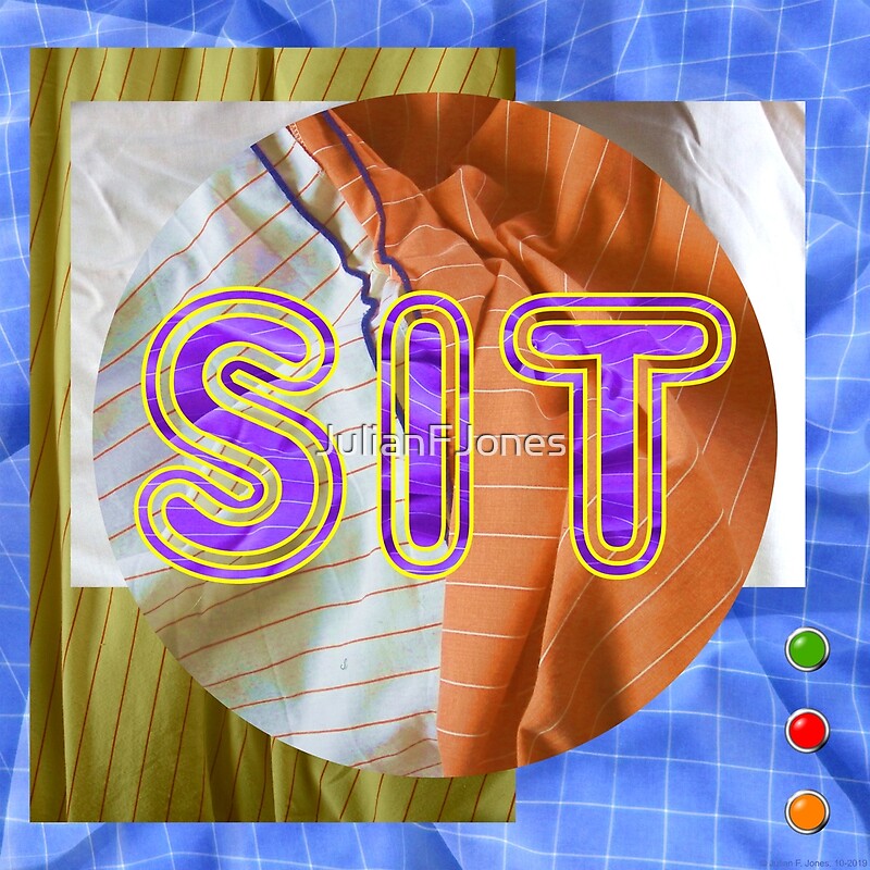"Sit 03, abstract, art print." by JulianFJones | Redbubble