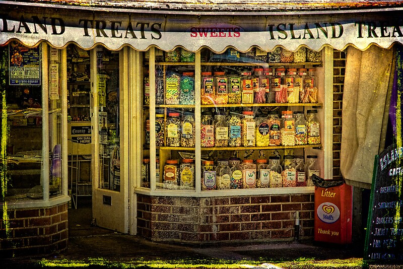 "Isle of Wight Candy Store" by Chris Lord | Redbubble