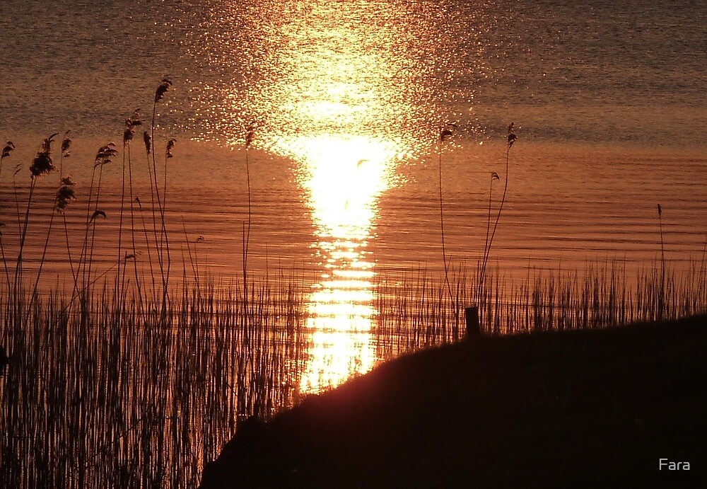"Sunset over Lough Erne." by Fara | Redbubble
