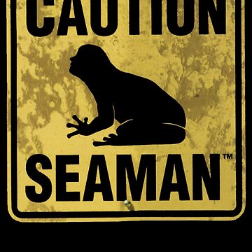 "Seaman" Sticker for Sale by jenkem69 | Redbubble