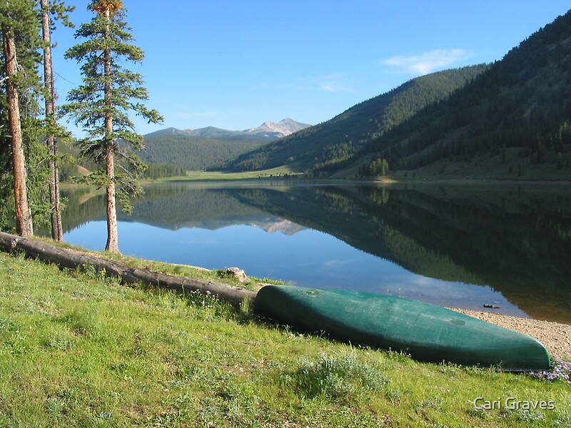 « Spring Creek Reservoir, Colorado » par Cari Graves | Redbubble