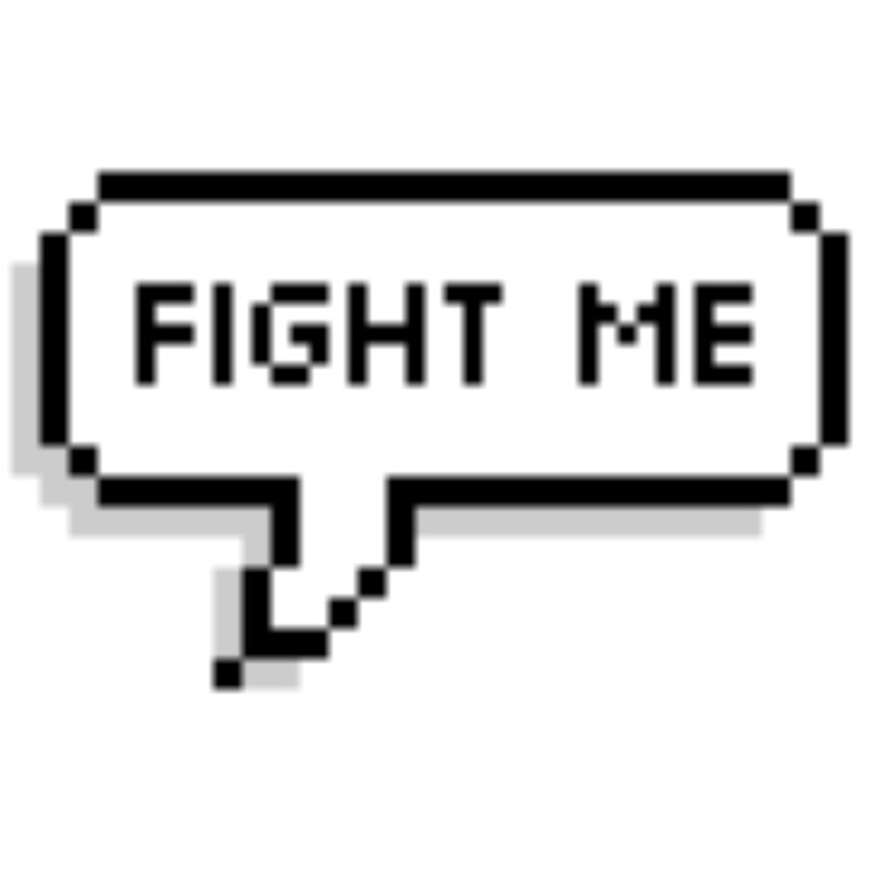 "FIGHT ME" by Ash Liddell | Redbubble