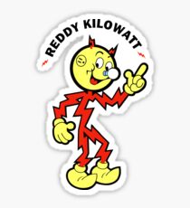 Reddy Kilowatt Stickers | Redbubble