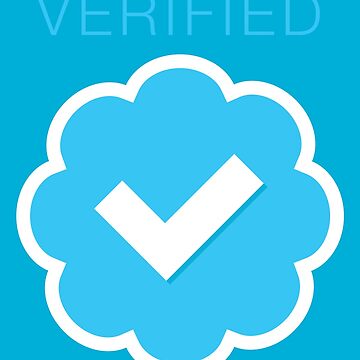 "Verified" Sticker for Sale by BenClark | Redbubble