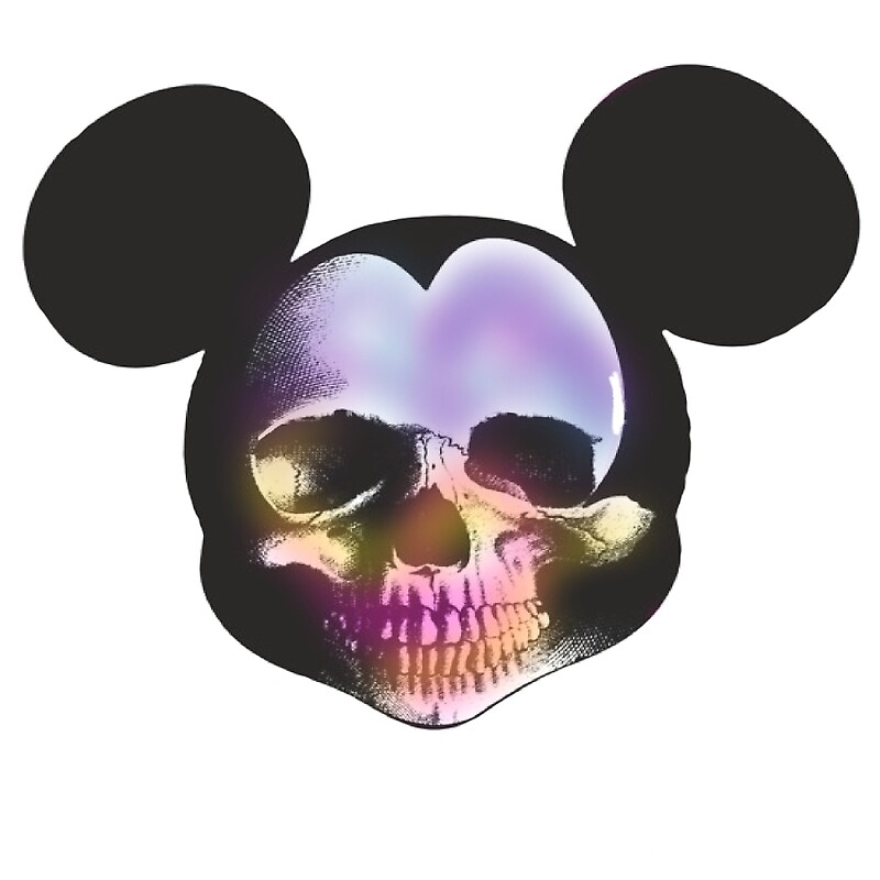 "MICKEY SKULL" by VividAudacity | Redbubble