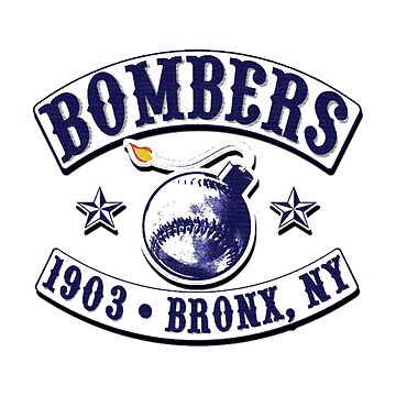 "Bronx Bombers - 1903 Bronx NY" Sticker for Sale by BronxBomberHQ ...