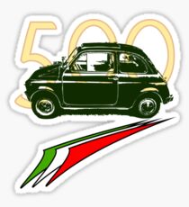 Fiat 500: Stickers | Redbubble