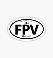 Fpv Drone Stickers | Redbubble