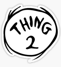 Thing 1 Stickers | Redbubble