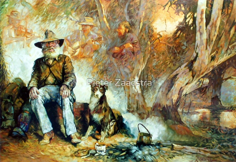 "The Singing Swaggie - Waltzing Matilda Series" by Pieter Zaadstra ...