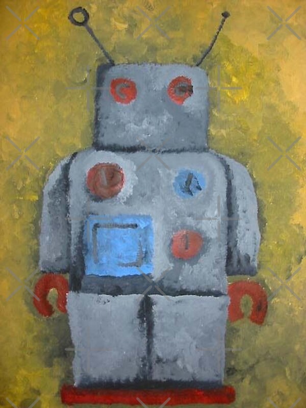 "Robot" by Jonesyinc | Redbubble