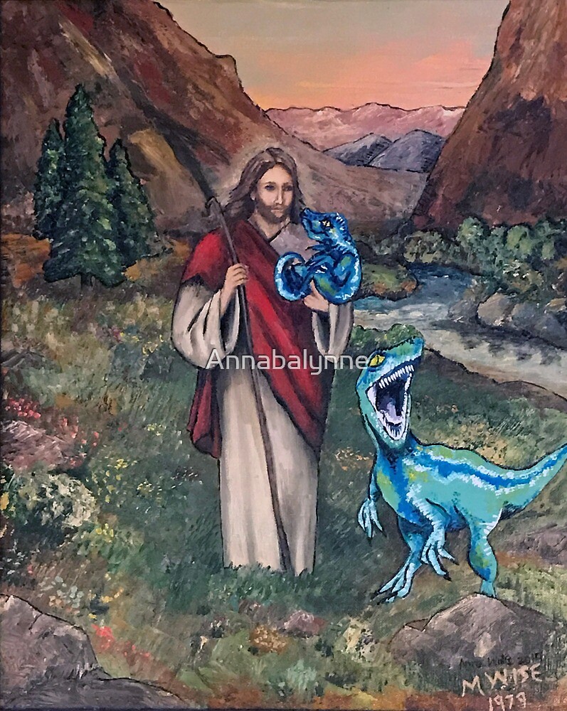"Jesus and his Raptors" by Annabalynne | Redbubble