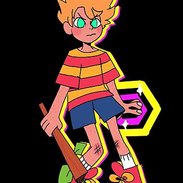 "Lucas of Tazmily" Sticker for Sale by fiitos | Redbubble