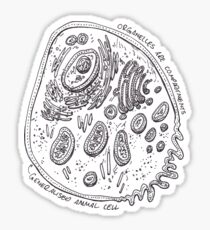 Animal Cell Stickers | Redbubble