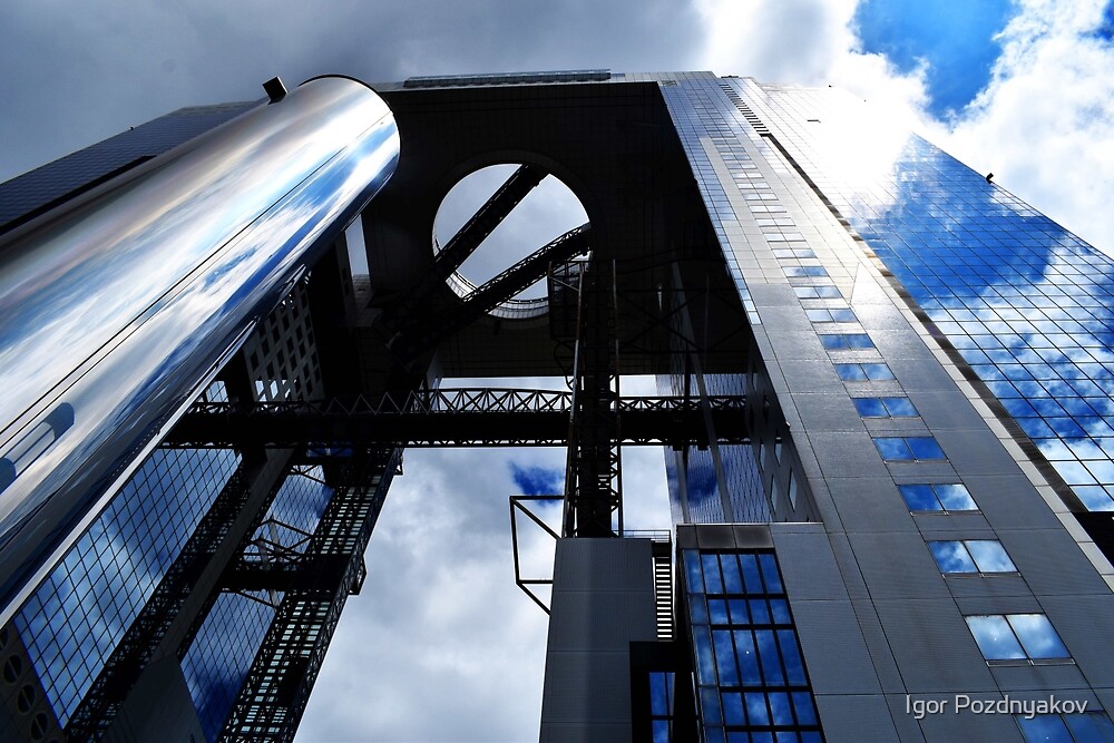 "Umeda Sky Building, Osaka, Japan" by Igor Pozdnyakov | Redbubble