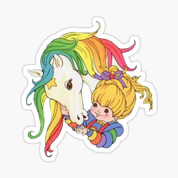 Rainbow Brite Stickers | Redbubble