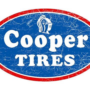 "Cooper Tires" Sticker for Sale by Bloxworth | Redbubble