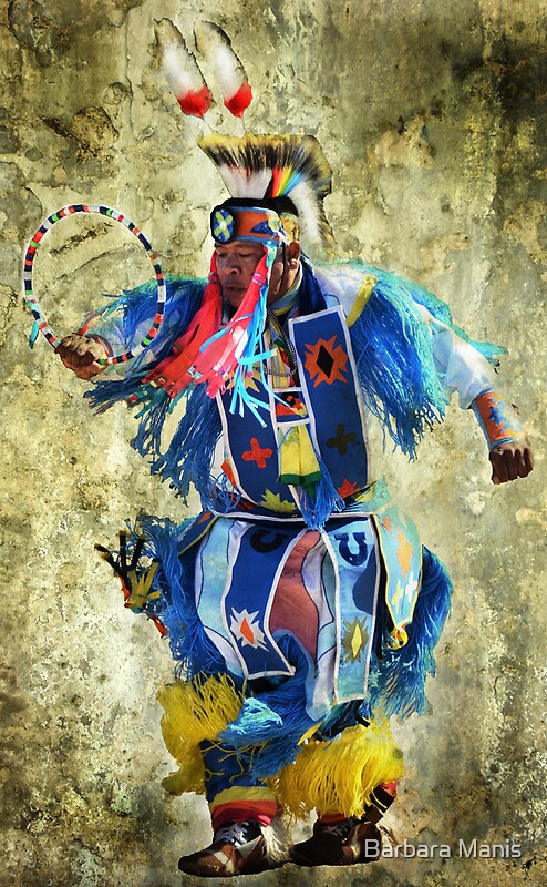 "Native American Dancer" by Barbara Manis | Redbubble