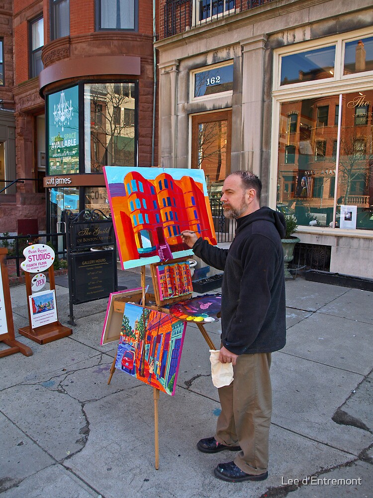 "Street Artist, Sean Boyce" by Lee d'Entremont | Redbubble