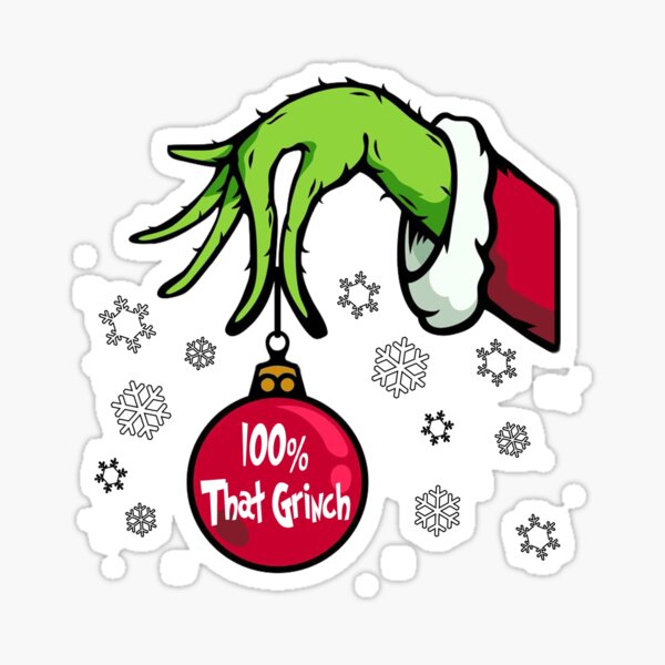 Grinch Stickers | Redbubble