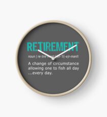 Funny Retirement Clocks | Redbubble