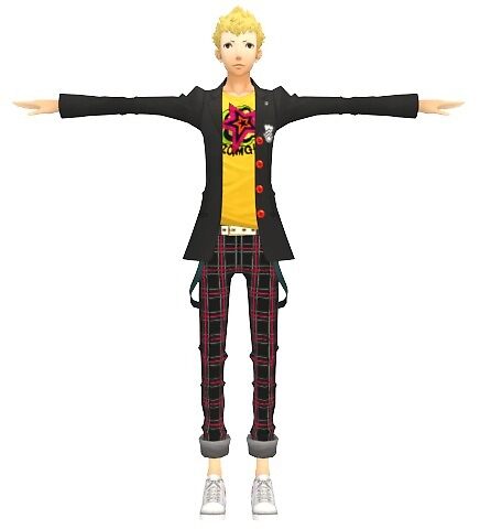 "Persona 5 Ryuji T-Pose" by epicgamer43 | Redbubble