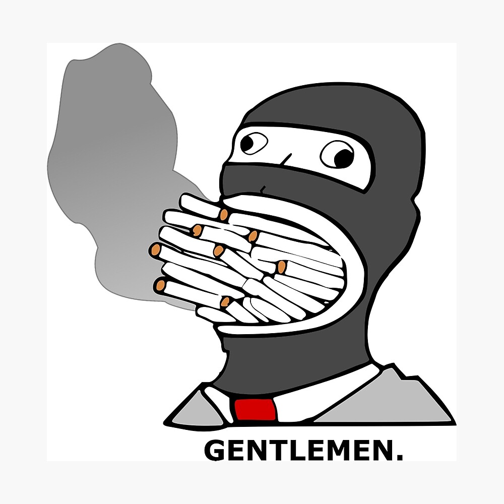 "Gentlemen. (Smoke) Spy Team Fortress 2" Photographic Print by ...
