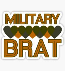 Military Brat Stickers | Redbubble