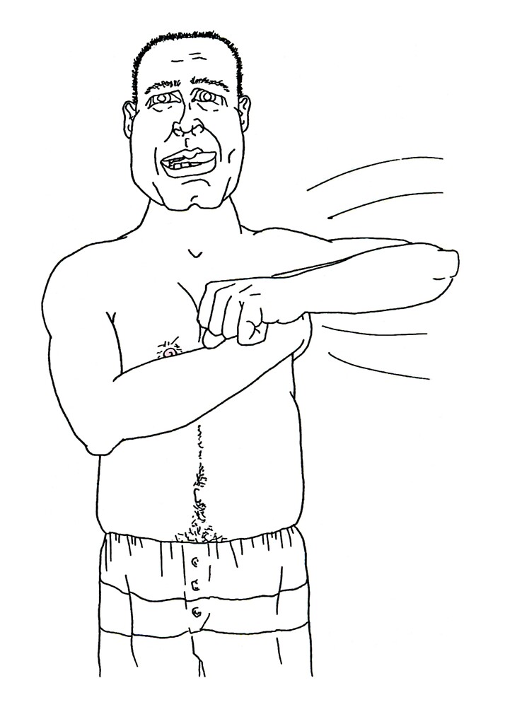 "Talented Arm Fart Man" by SevereExp | Redbubble