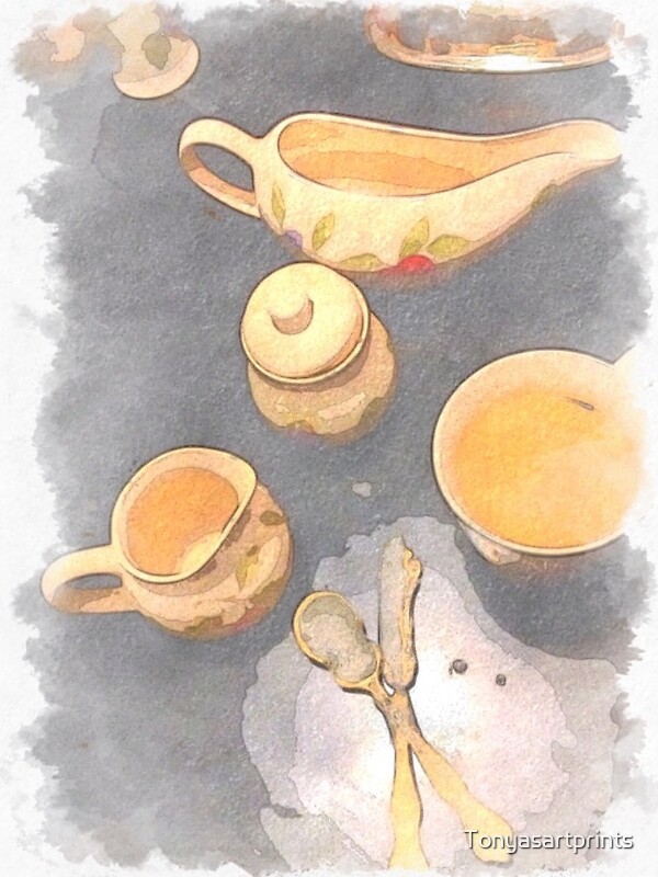 "A table setting " by Tonyasartprints | Redbubble