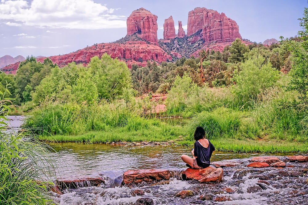 "Free Soul Meditation at the Inflow Vortex - Red Rock Crossing" by ...